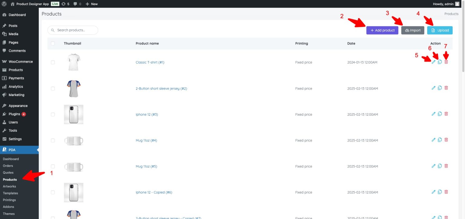 Product Base Design - Product Designer App